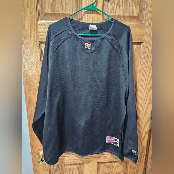 Rawlings | Shirts | Rawlings Black And Red Sports Shirt | Poshmark